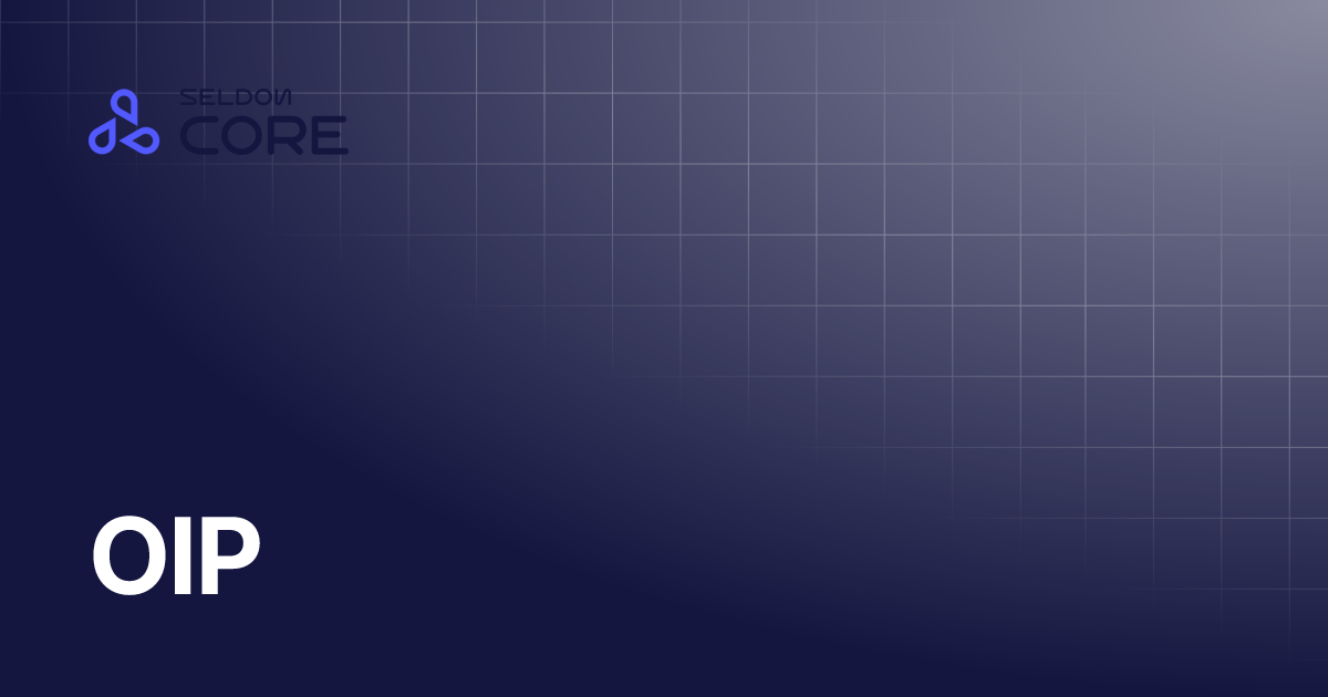 OIP | v2.9 | Seldon Core 2